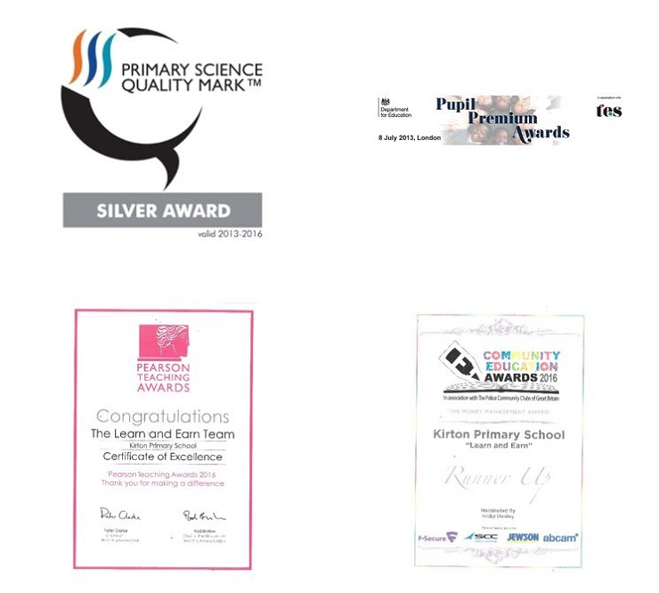 Achievements and Awards | Kirton Primary School